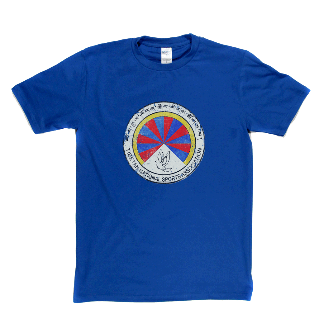 Tibetan National Sports Association Badge T-Shirt - Black – DJTees