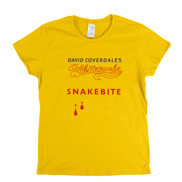 Whitesnake Snakebite Womens T-Shirt