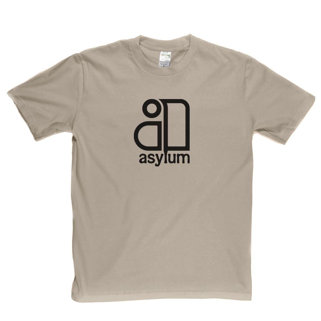 Asylum Records Logo T-Shirt - Classic Black – DJTees