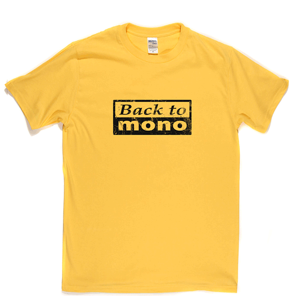 Back To Mono T-shirt | DJTees.com